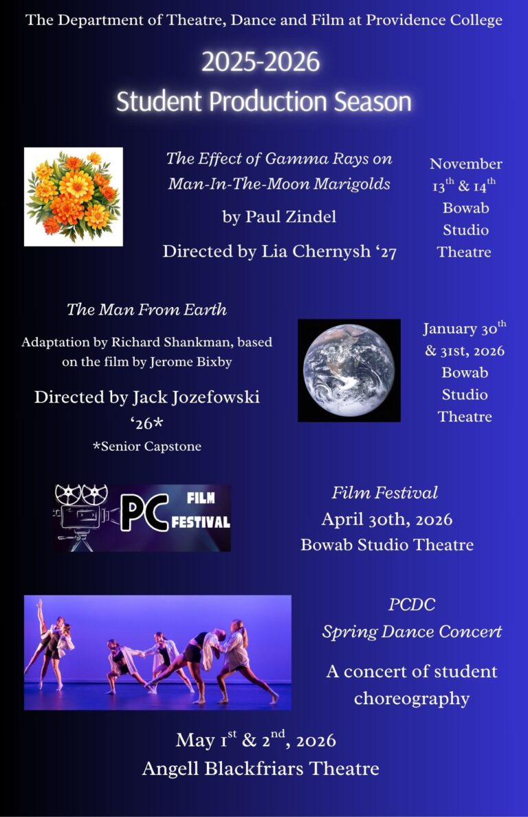 2025-2026 Mainstage Season – The Theatre Department at Providence College
